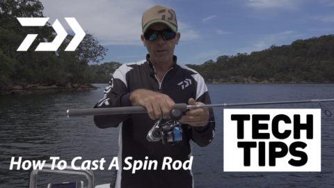 How To Cast A Spin Rod Correctly - Daiwa Tech Tips – Daiwa US