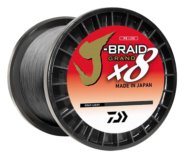 J-BRAID x8 GRAND BRAIDED LINE - GREY LIGHT – Daiwa US